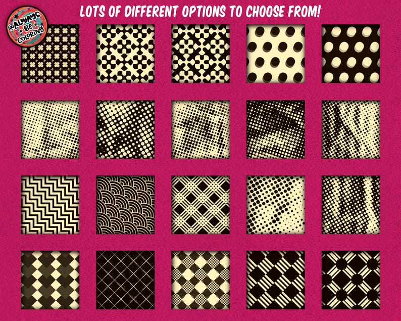 170 Procreate Comic Halftones & Texture Brushes and Stamps, Seamless ...