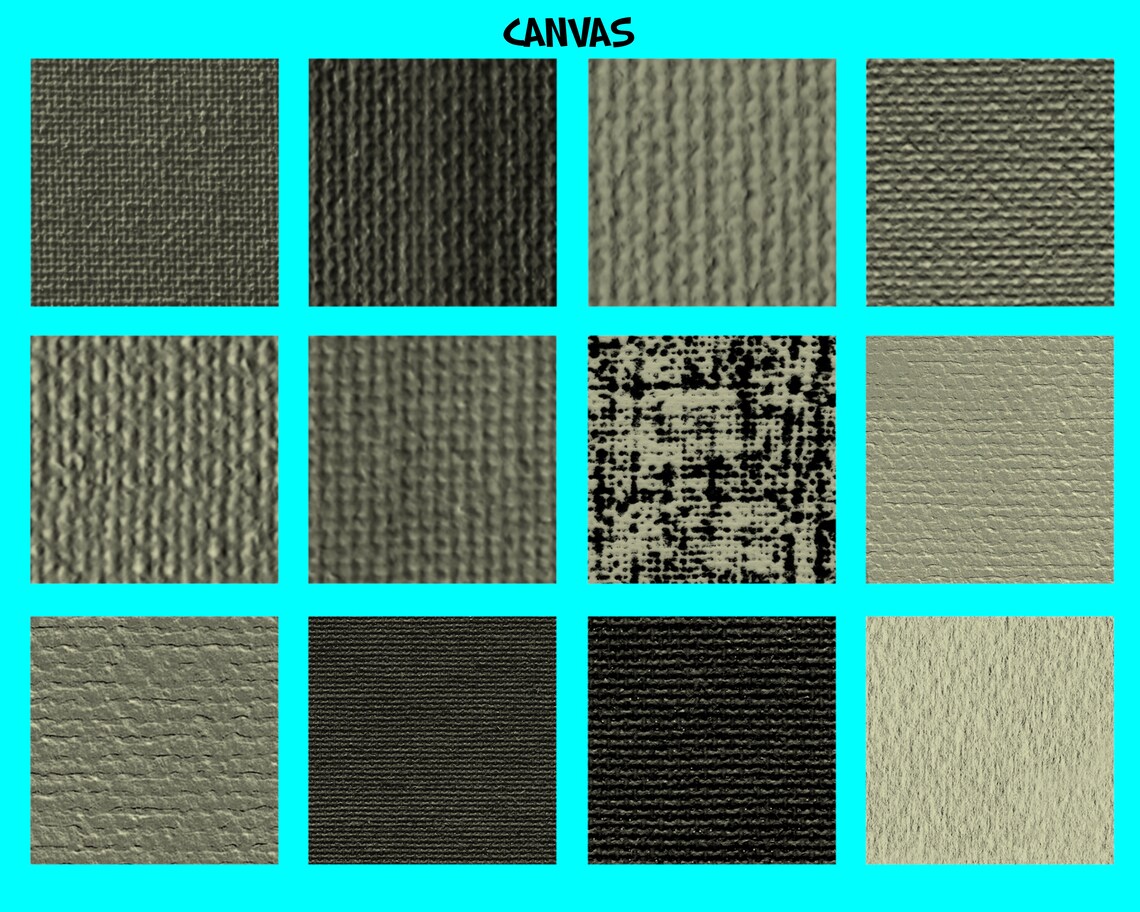 Procreate Canvas and Paper Texture Brushes Add to Your | Etsy