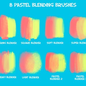 28 Oil Pastel Procreate Brushes for Lettering, Illustration, Plus 5 ...