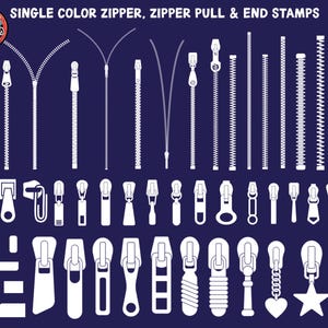 210 Procreate Zipper Brushes & Stamps, Dynamic Zipper Brushes ...