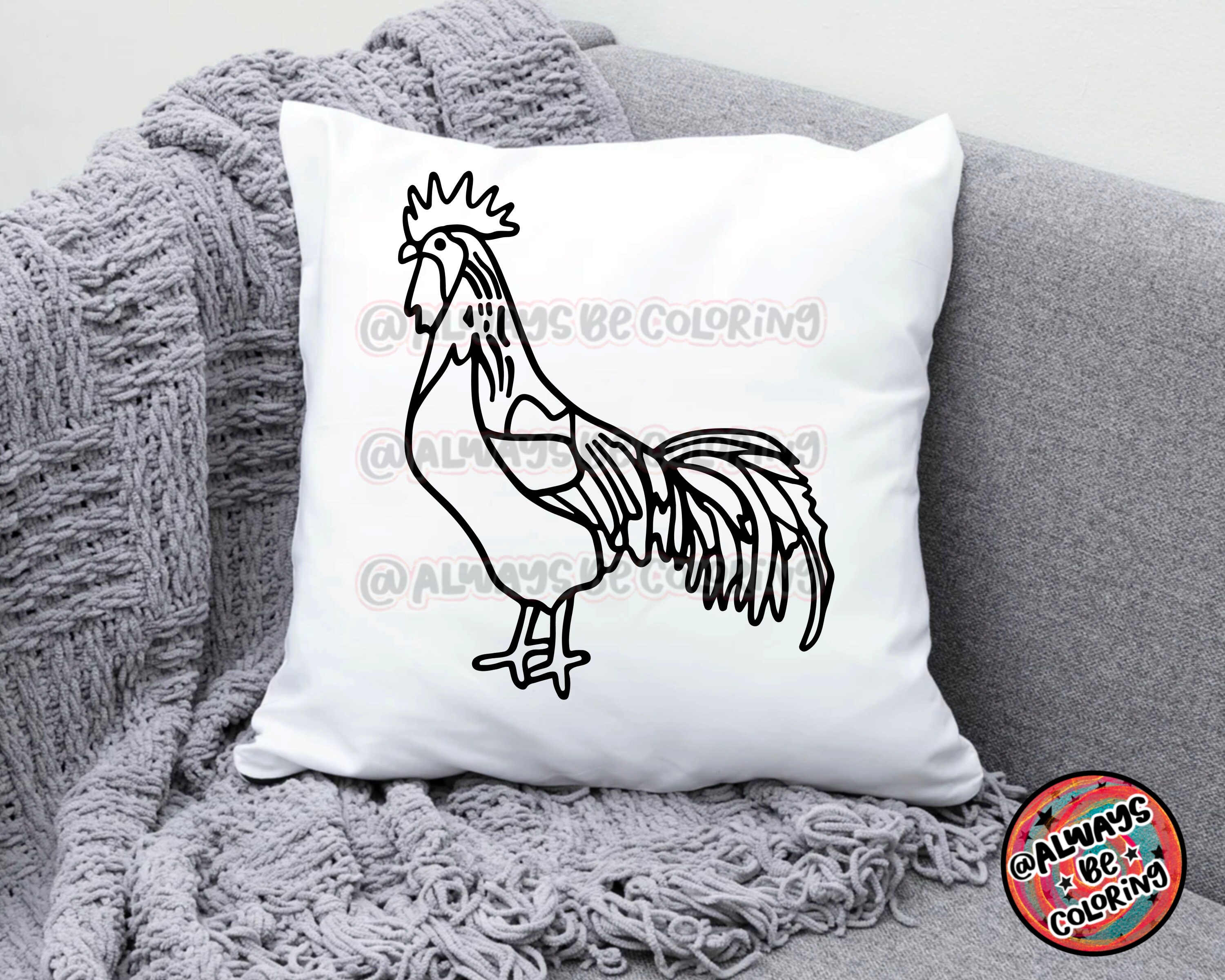 Cute Chicken SVG Set, SVG File Bundle for Cricut or Silhouette, Farm ...