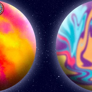 210 Procreate Cosmic Stamps and Dynamic Brushes, Neon & Glitter Brushes ...