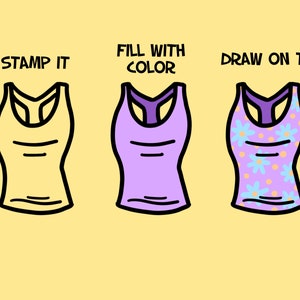 Over 160 Hand Drawn Procreate Summer Fashion Stamp Brushes! Men and ...