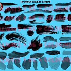 300 Realistic Procreate Paint Splatter Stamps, 20 Dynamic Splatter ...