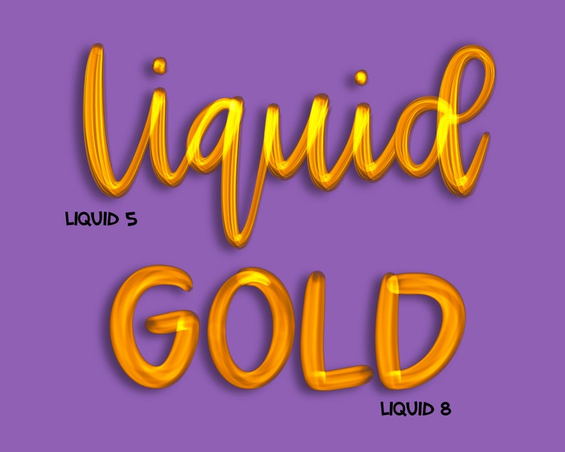 13 Liquid Procreate Brushes for Lettering Illustration. With | Etsy