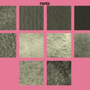 Procreate Canvas and Paper Texture Brushes Add to Your | Etsy