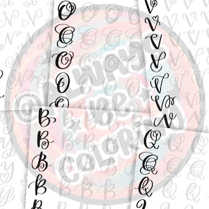 Fancy Monogram Lettering Practice Workbook 20 Procreate Brushes, 29 ...