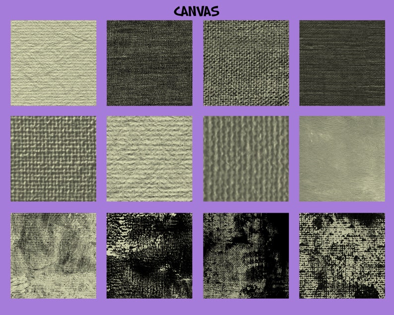 Procreate Canvas and Paper Texture Brushes Add to Your | Etsy