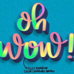 20 Custom Double Brushes, Choose Both Colors! Patterns, Textures ...