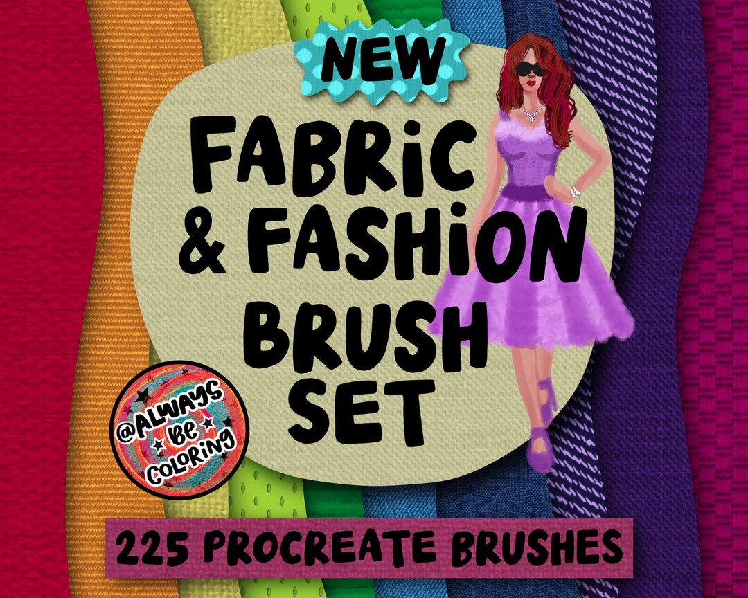225 High Quality Procreate Seamless Texture Fabric & Fashion Design ...