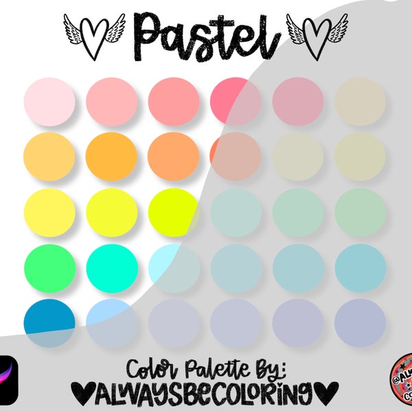 Ombre Color Swatches - Etsy