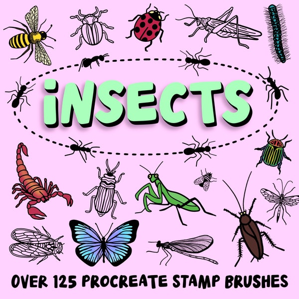 Bug Stamps - Etsy