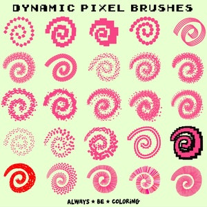 150+ Procreate Pixel Brushes for Lettering & Illustration! Pixel ...