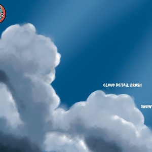 130 Realistic Procreate Clouds Stamps & Brushes! Lettering, Drawing Brushes, High Quality ...