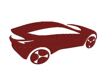 4 Sport Car Machine Embroidery Design | Etsy