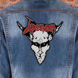 Venom Goat BACK Patch. Sew on Patch. - Etsy