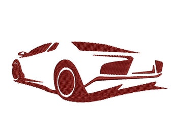 4 Sport Car Machine Embroidery Design | Etsy