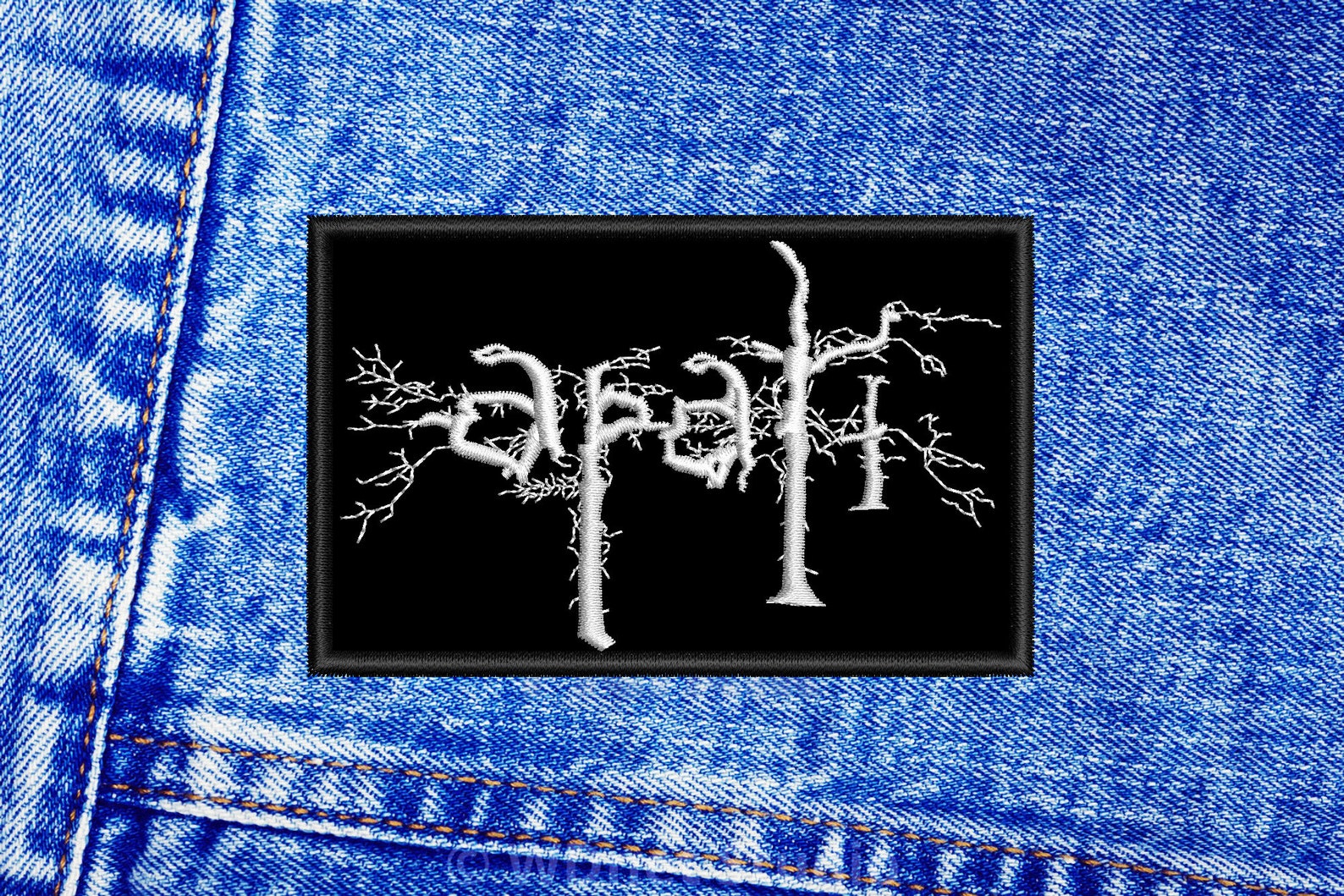 Apati band patch. Sew On patch. | Etsy