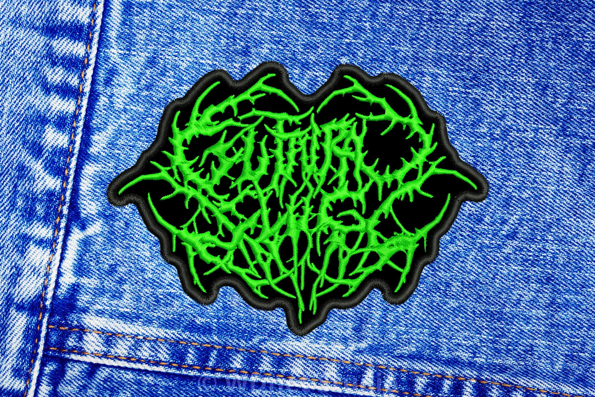 Guttural Slug Patch. Sew on Patch. - Etsy
