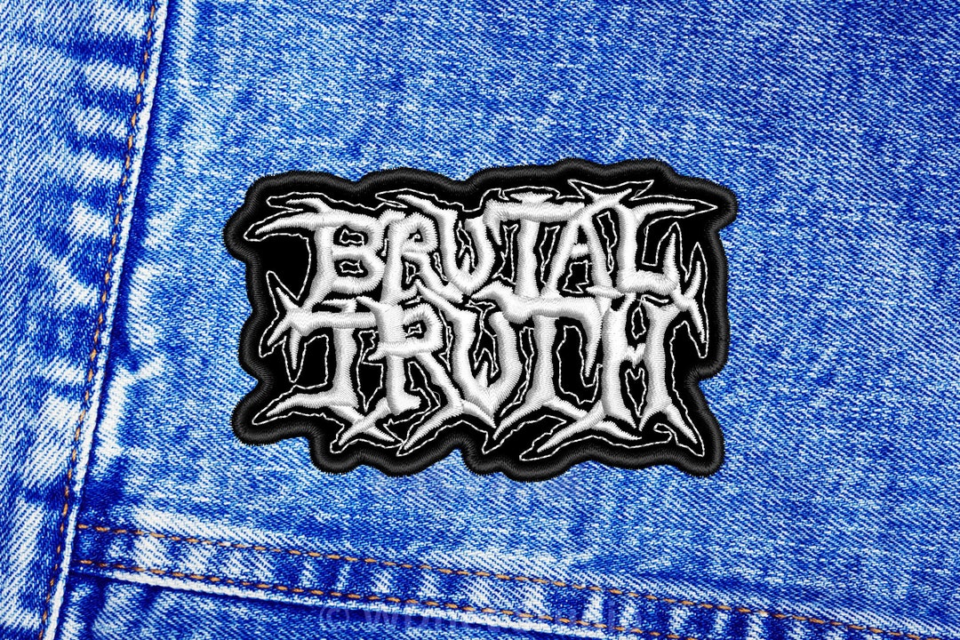 Brutal Truth Patch. Sew on Patch. - Etsy
