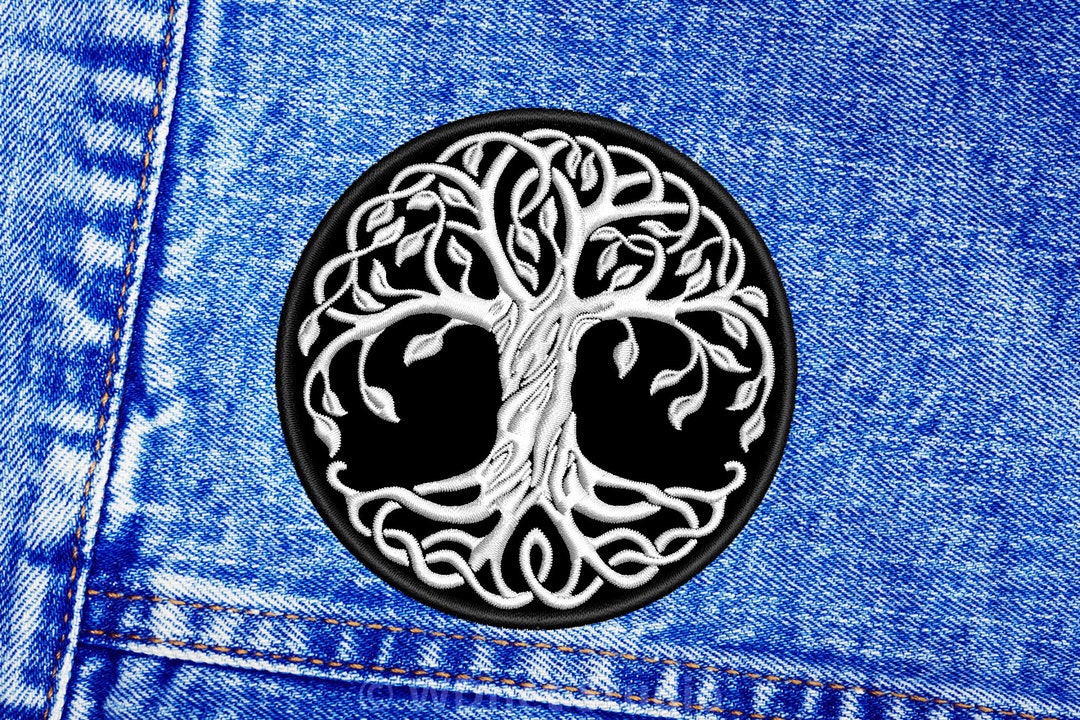 Yggdrasil Patch, Tree of Life Patch. Sew on Patch. - Etsy