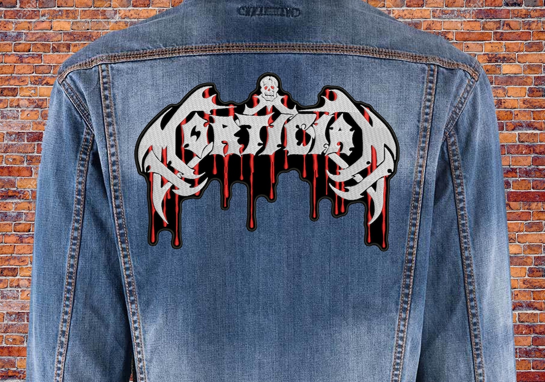 Mortician Back Patch. Sew on Patch. - Etsy