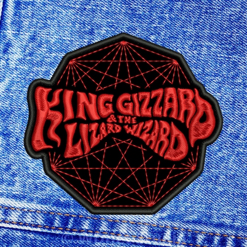 King Gizzard and the Lizard Wizard Patch - Etsy