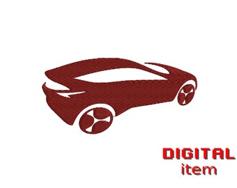 Car Embroidery Design, Machine Embroidery Design.,car Pattern Instant ...