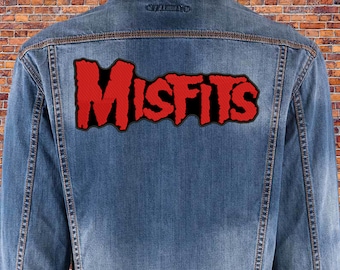 Misfits Back Patch SET. Sew on Patch. | Etsy