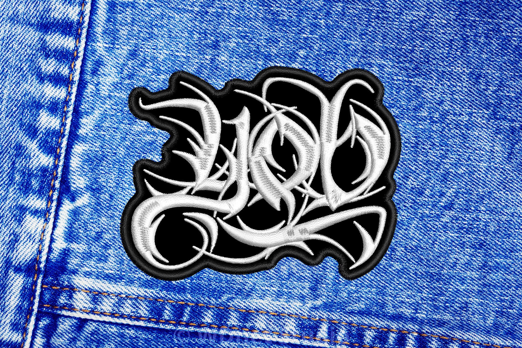 YOB Embroidered Patch. Sew on Patch. - Etsy