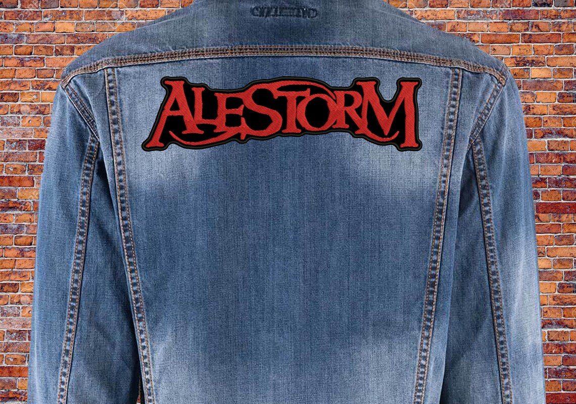 Alestorm Logo Back Patch. Sew on Patch. - Etsy
