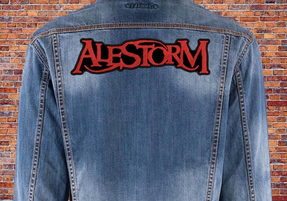 Alestorm Logo Back Patch. Sew on Patch. | Etsy