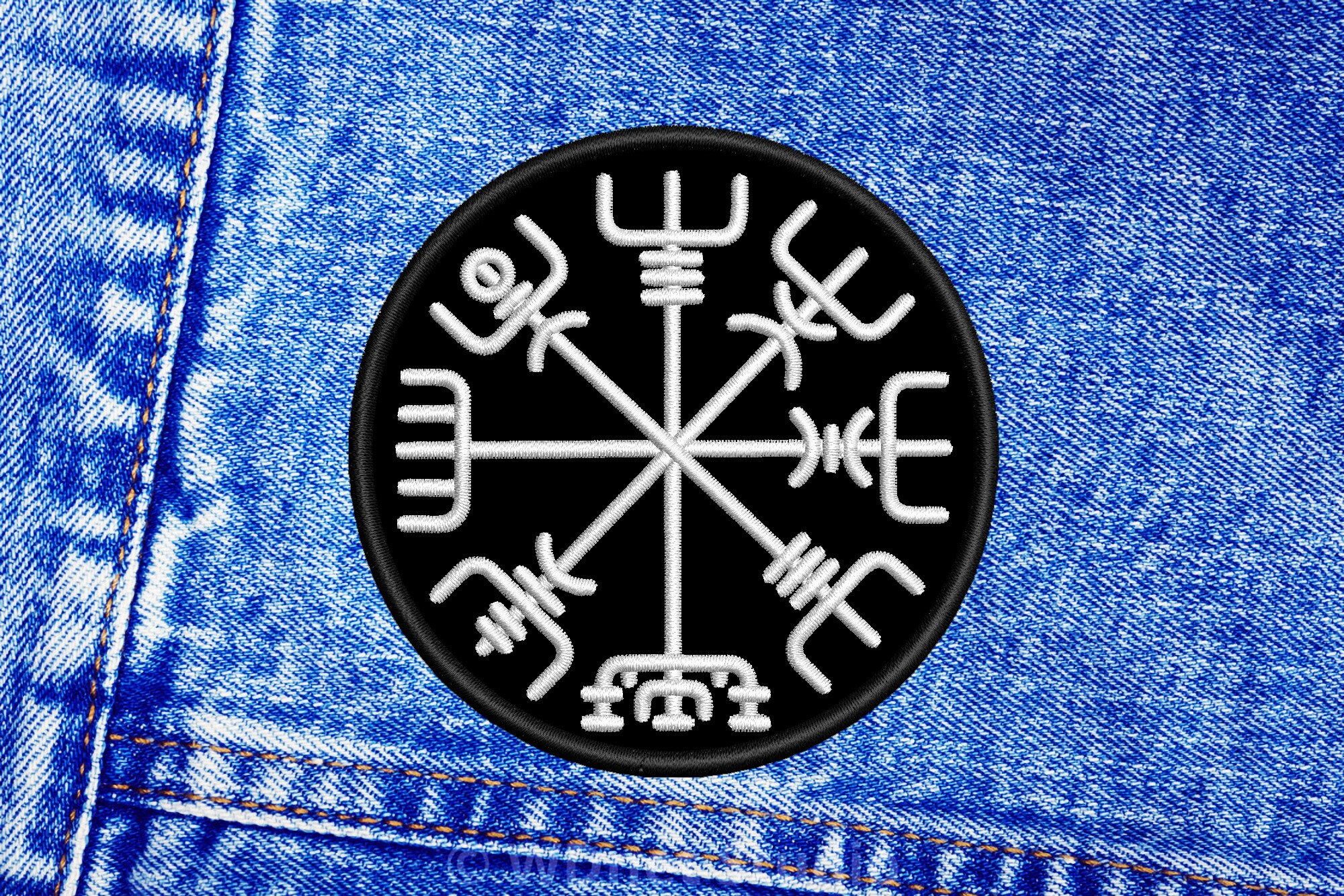 Vegvisir Patch. Sew on Patch. - Etsy