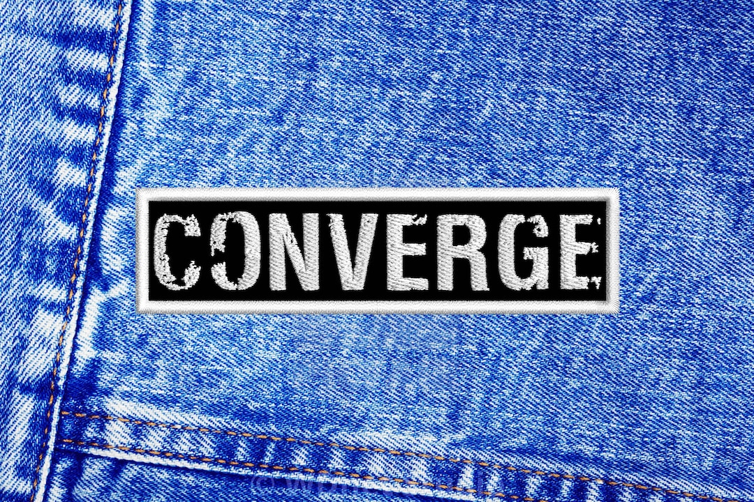 Converge Patch. Sew on Patch. - Etsy