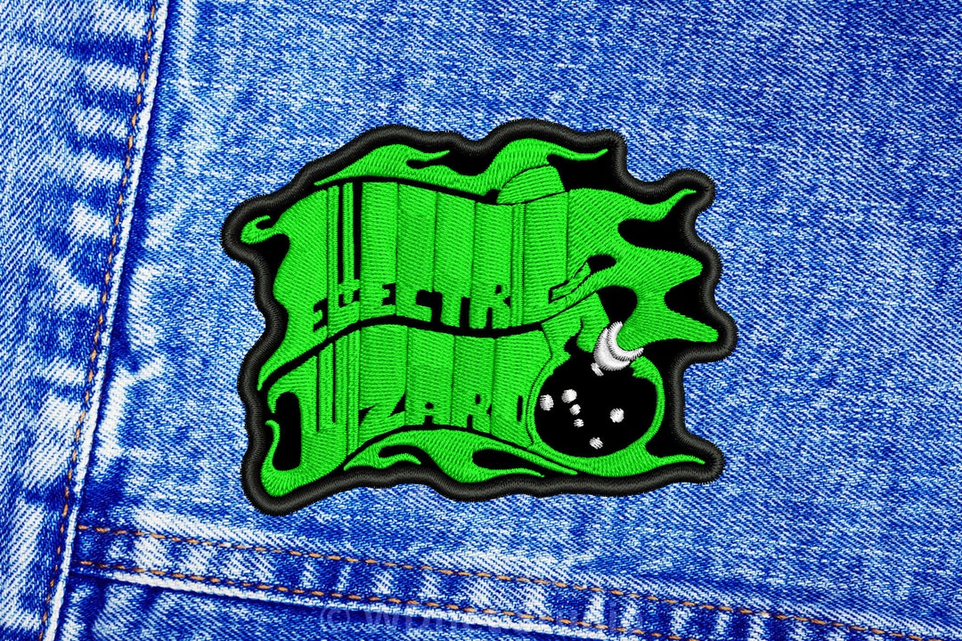 Electric Wizard Patch. Sew on Patch. - Etsy