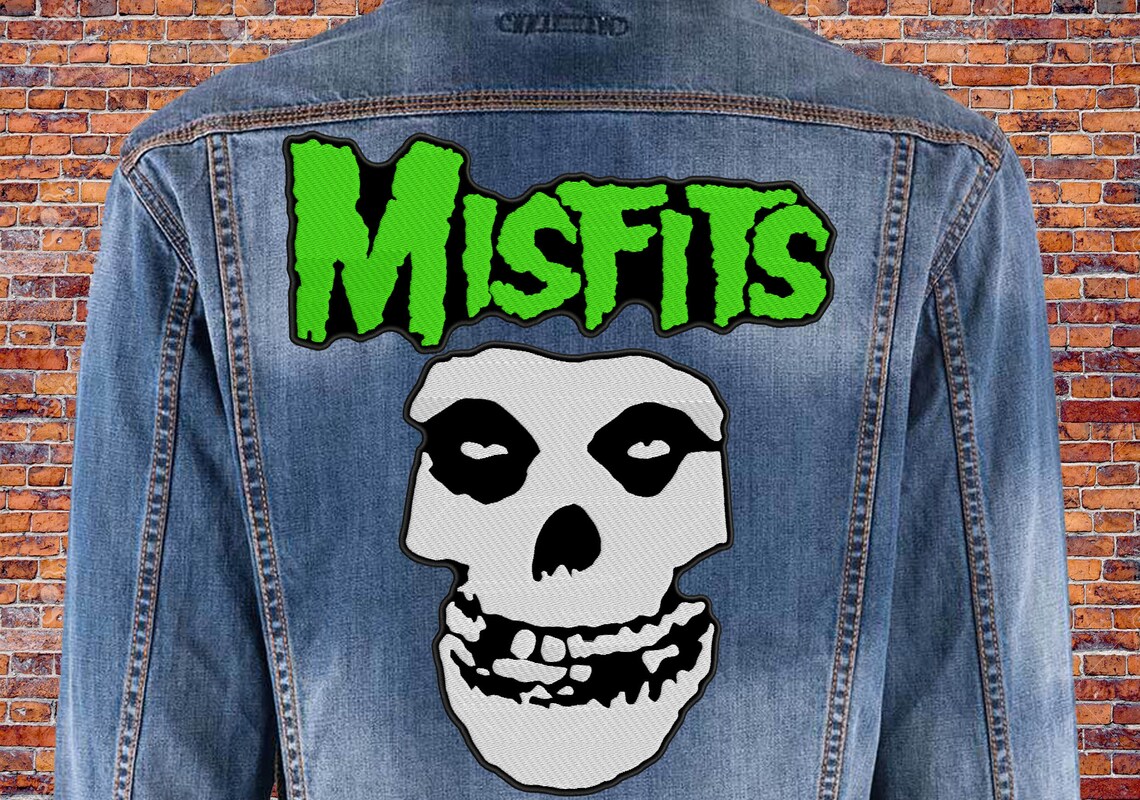 Misfits back patch SET. Sew On patch. | Etsy