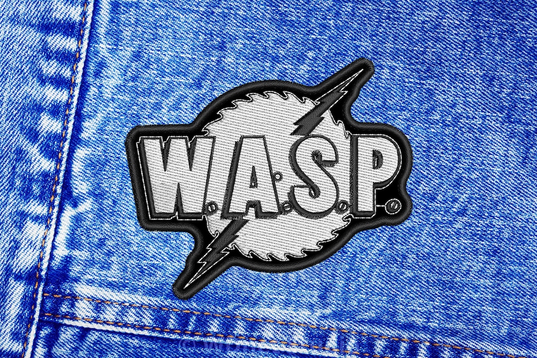 W.A.S.P. (WASP) Patch. Sew on Patch. - Etsy