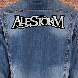 Alestorm Logo Back Patch. Sew on Patch. - Etsy