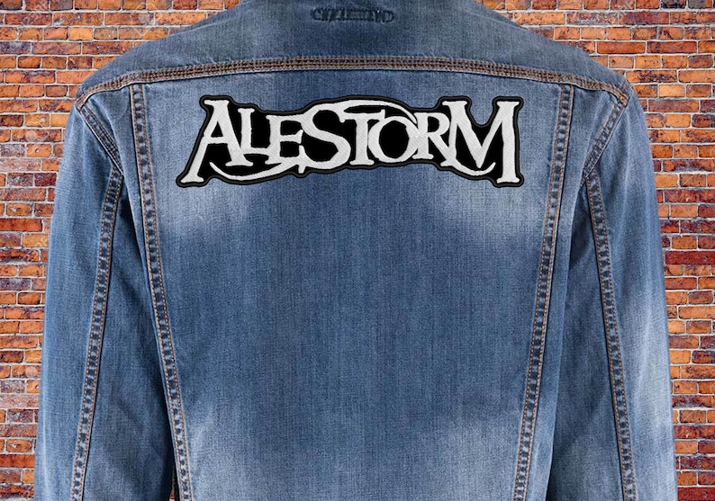 Alestorm Logo Back Patch. Sew on Patch. - Etsy