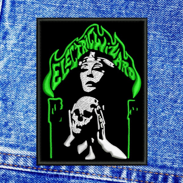 Electric Wizard Velcro Patch - Etsy