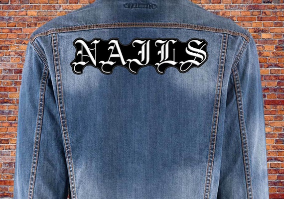 Nails Back Patch. Sew on Patch. - Etsy