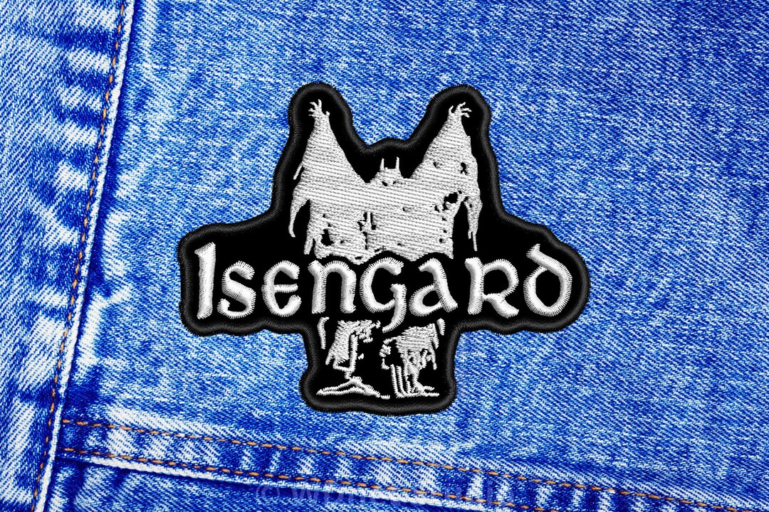 Isengard Patch. Sew on Patch. - Etsy