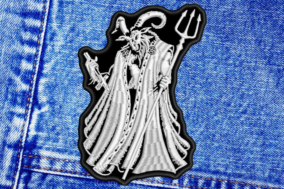 Lord Goat Embroidered Patch. Sew on Patch. - Etsy
