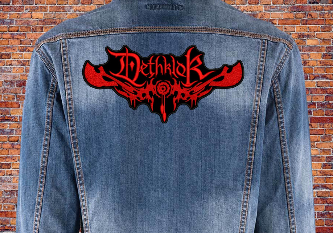 Dethklok Back Patch. Sew on Patch. - Etsy