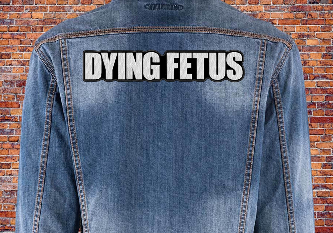 Dying Fetus BACK Patch. Sew on Patch. - Etsy