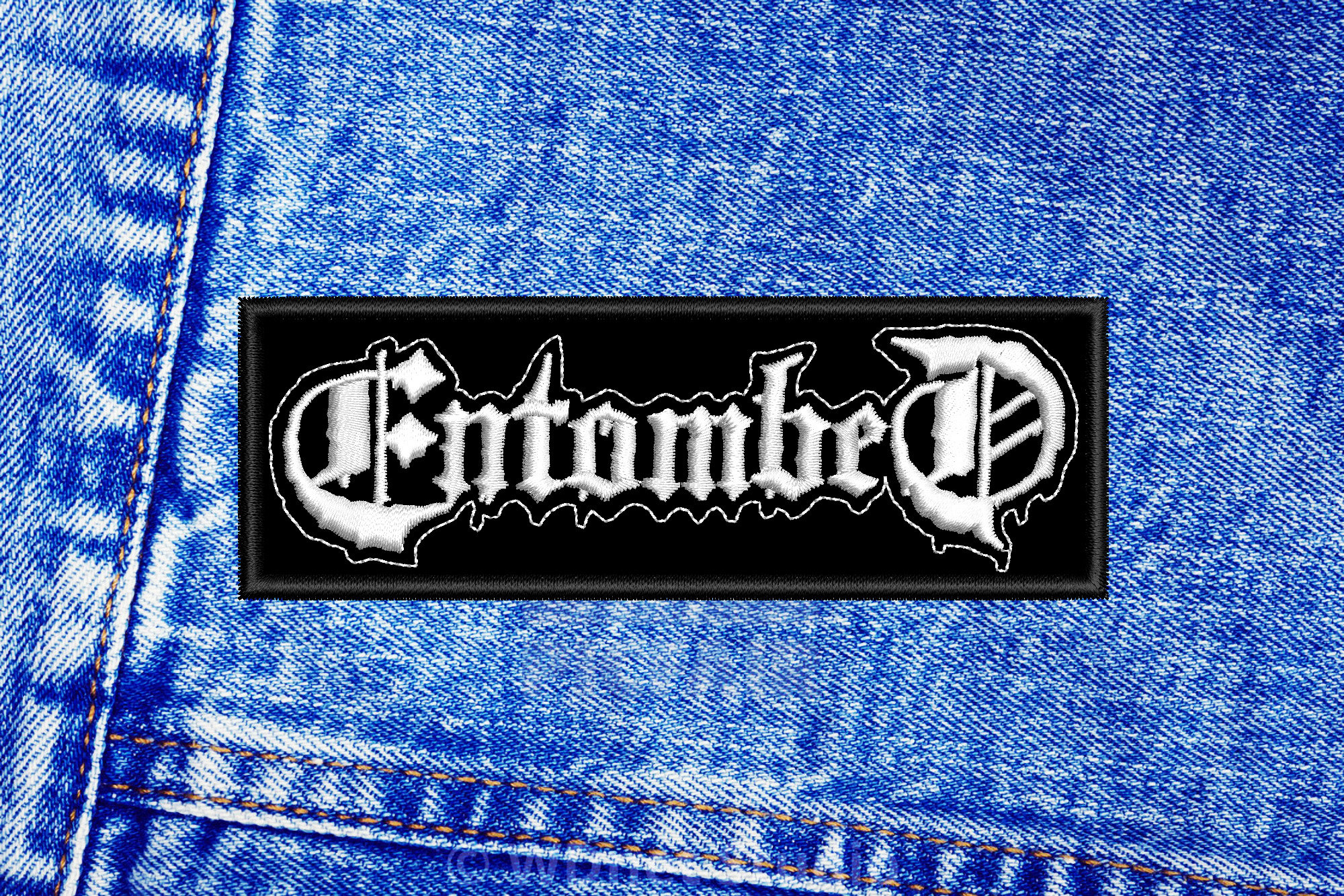 Entombed Band Patch. Sew on Patch. | Etsy