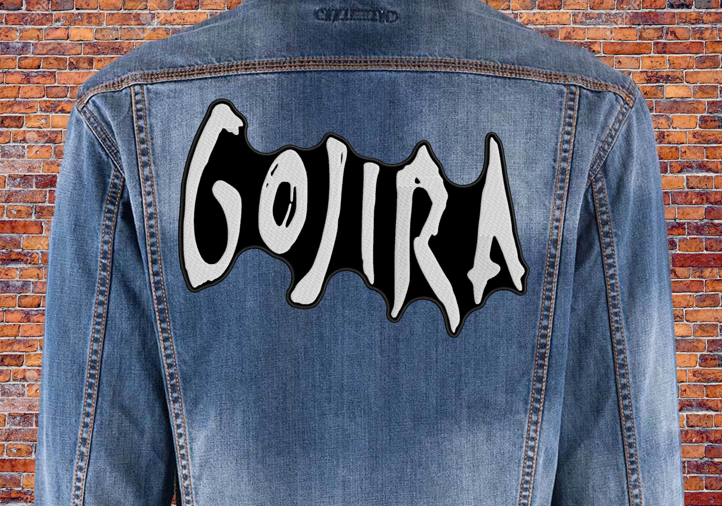 Gojira Back Patch. Sew on Patch. - Etsy Denmark