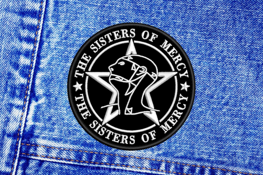The Sisters of Mercy Patch. Sew on Patch. - Etsy