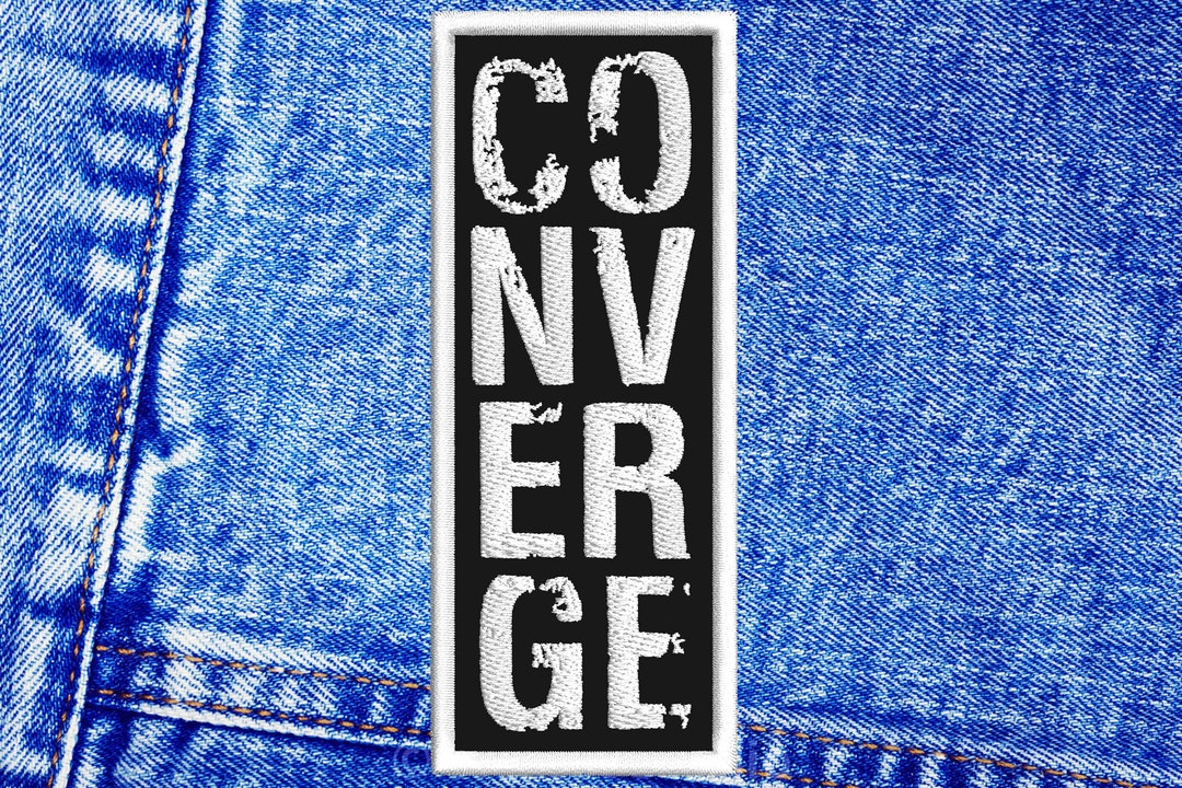 Converge Patch. Sew on Patch. - Etsy