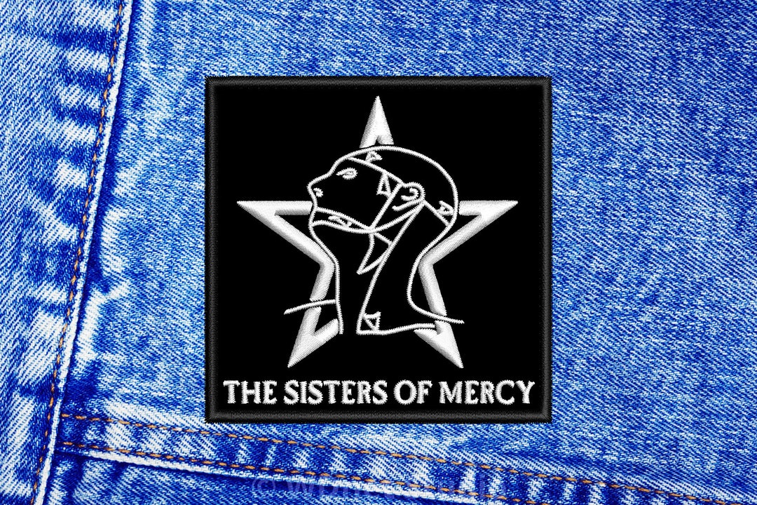 The Sisters of Mercy Patch. Sew on Patch. - Etsy
